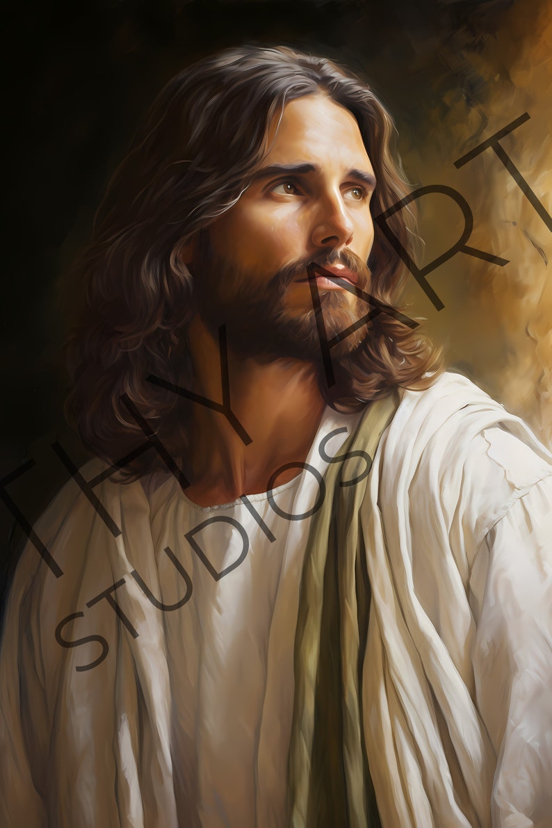 Jesus Christ Artwork, Christian Art Print, Christian Prints, Modern ...