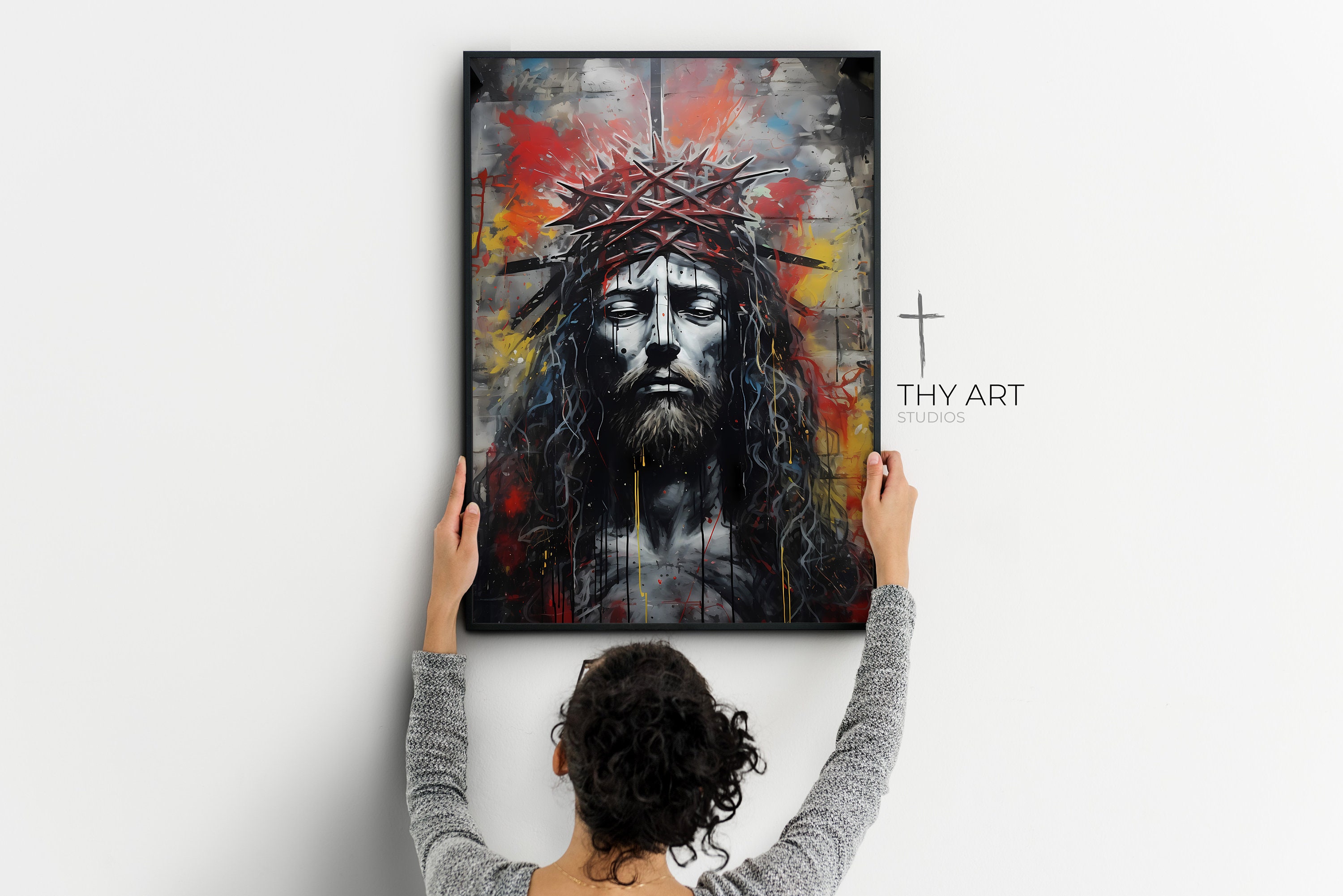 Jesus Painting, Graffiti, Jesus Art, Jesus Christ Art, Picture of the ...