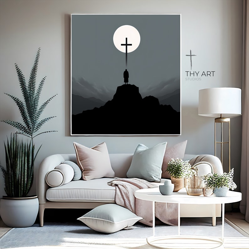 Christian Art, Minimalist, Religious Art, Modern Christian Art ...