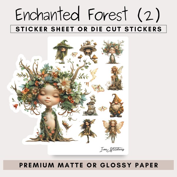 Fairy Stickers - Etsy