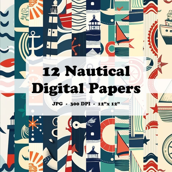 Nautical Scrapbook - Etsy