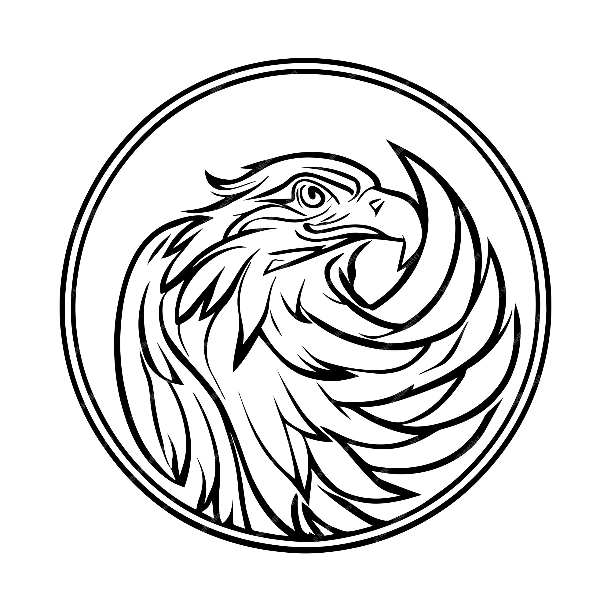 10 EAGLE DESIGNS - Digital Download - for Engraving, Printing and More ...
