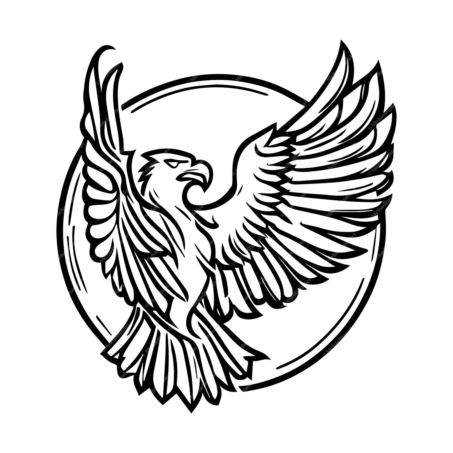 10 EAGLE DESIGNS - Digital Download - for Engraving, Printing and More ...