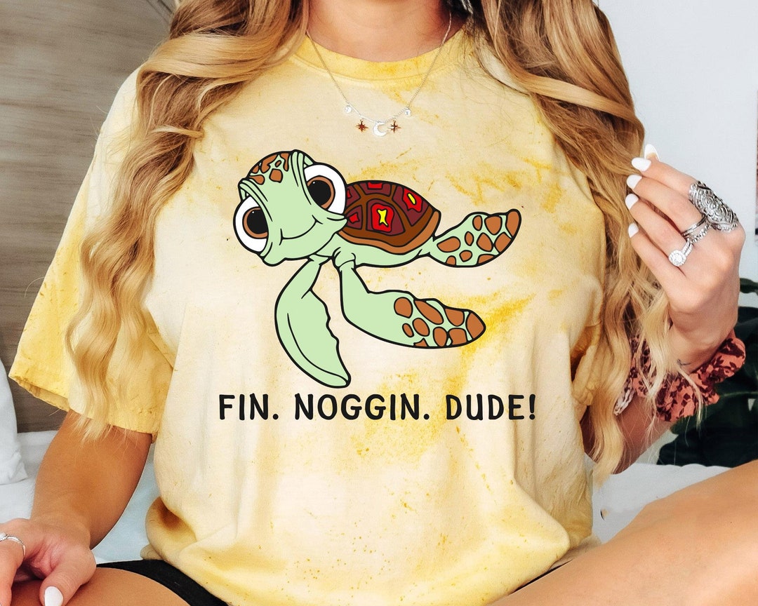 Vintage Squirt Sea Turtle Fin Noggin Dude Comfort Color Blast T-shirt ...