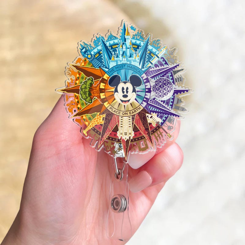 Earth Reel Badge - Etsy