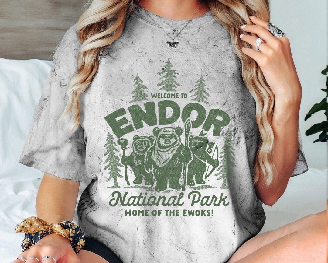 Retro Endor National Park Home of the Ewoks Comfort Colors Blast Shirt ...