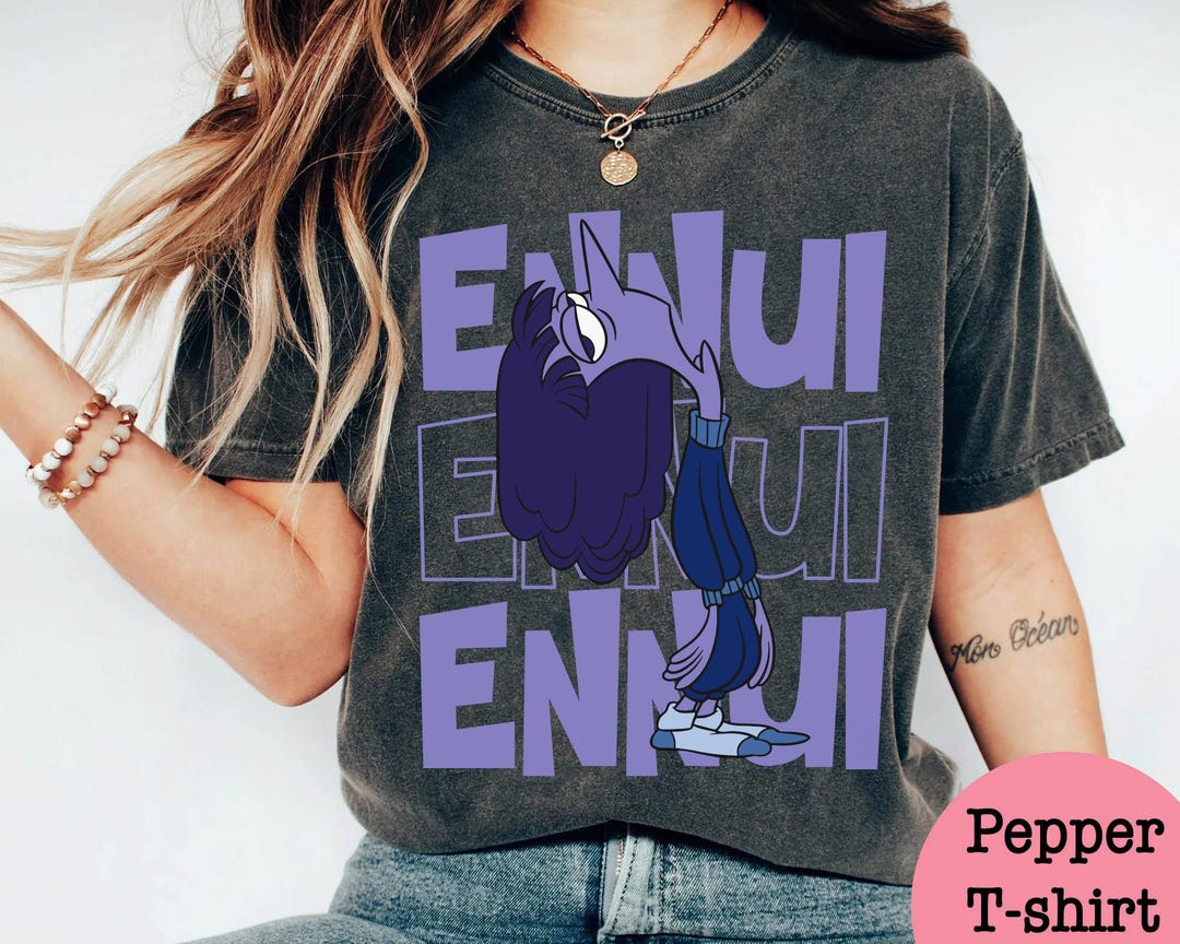 Retro Inside Out Ennui Portrait Comfort Colors Shirt, Funy Ennui Inside ...