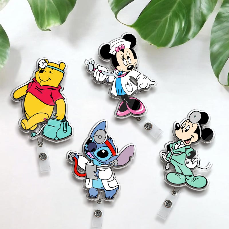 Disney badge reel - Etsy