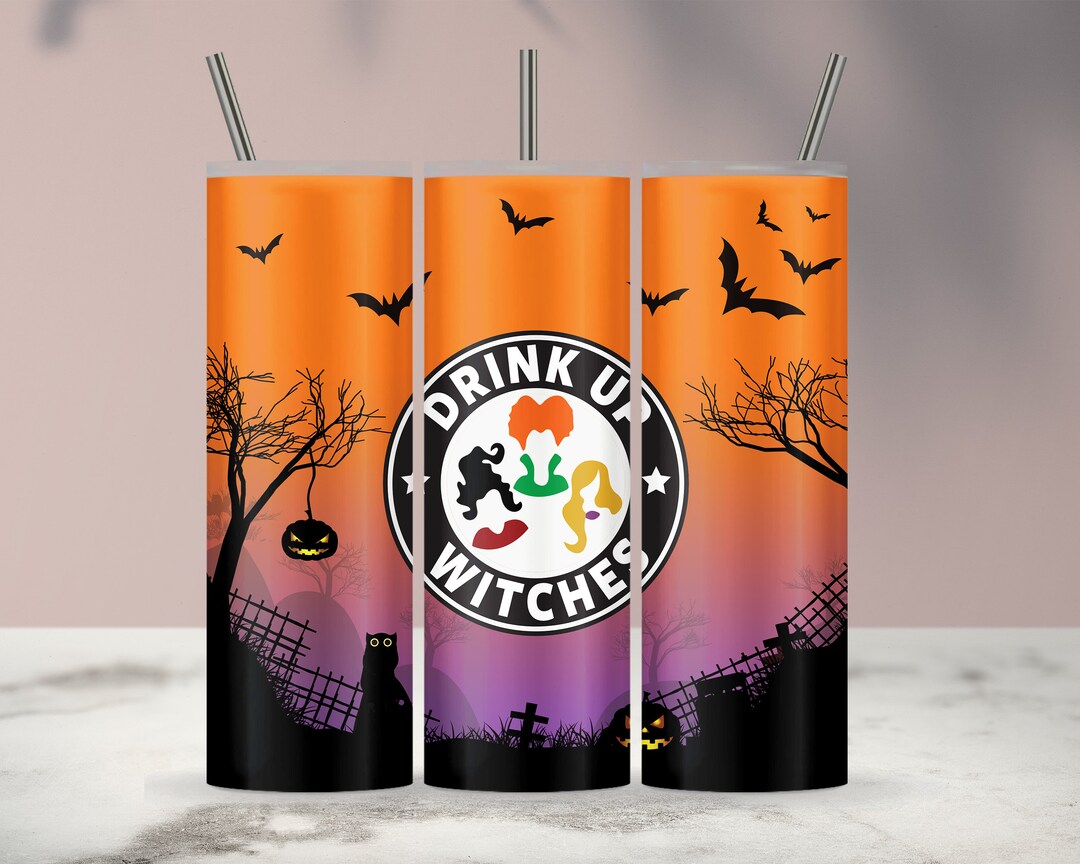 Seamless Hocus Pocus Drink up Witches Halloween Sublimation - Etsy