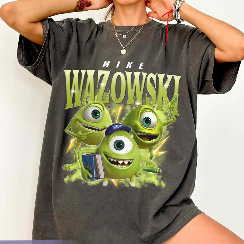 Mike Wazowski Shirt - Etsy