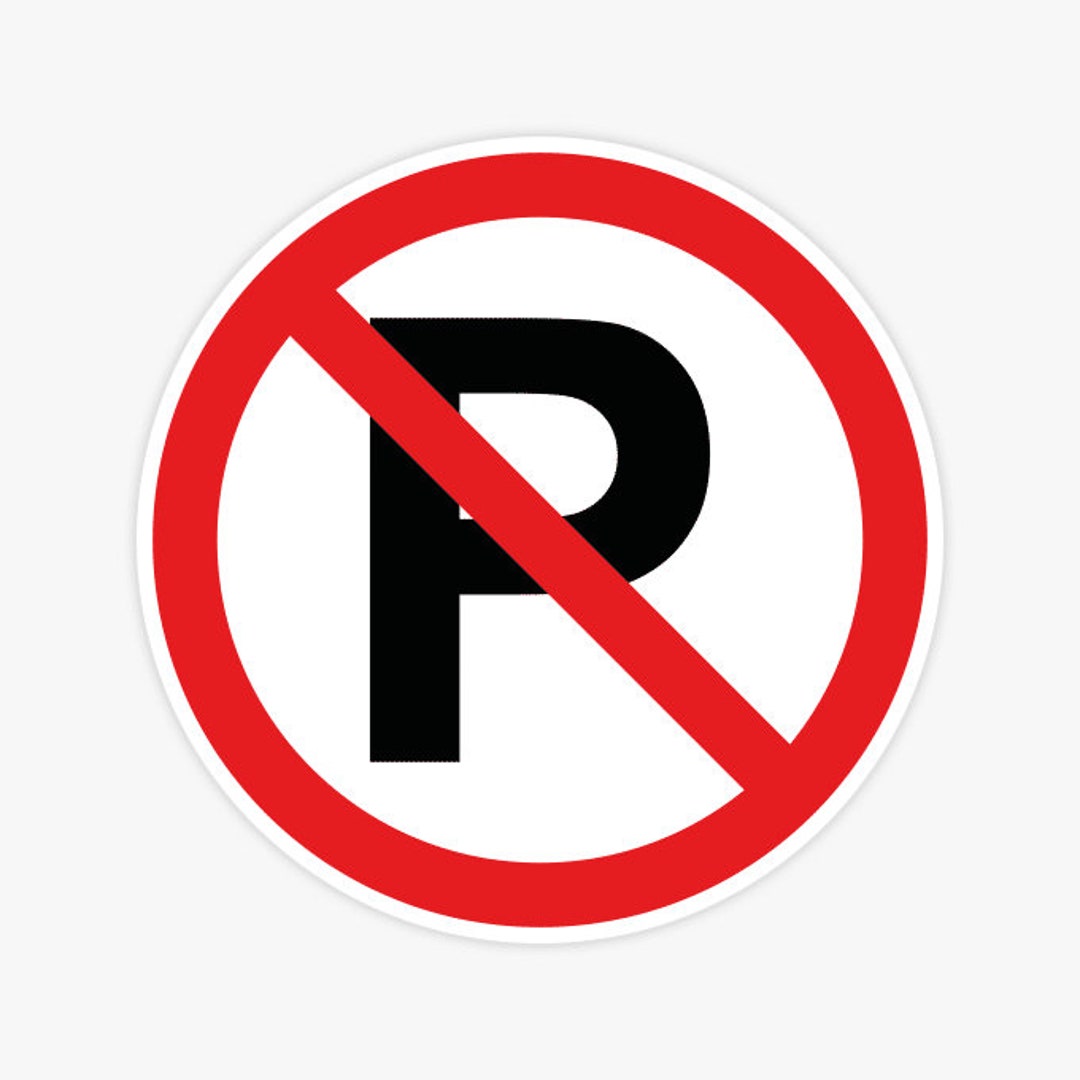 No Parking Sticker Etsy no-parking-sticker-etsy