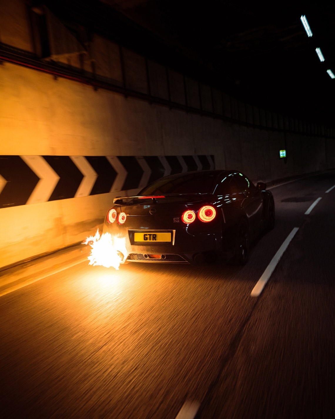Godzilla GTR Flaming - Etsy