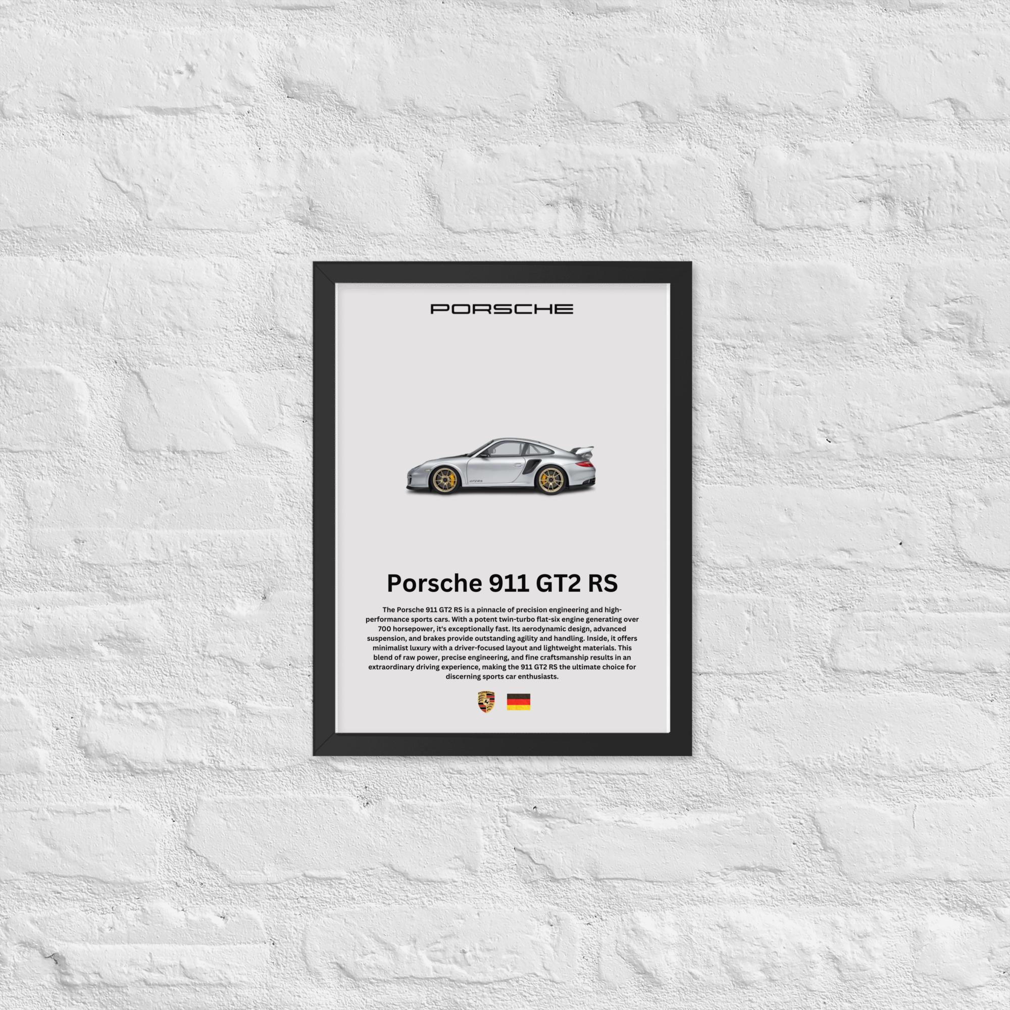 Porsche 911 GT2 RS Digital Poster - Etsy