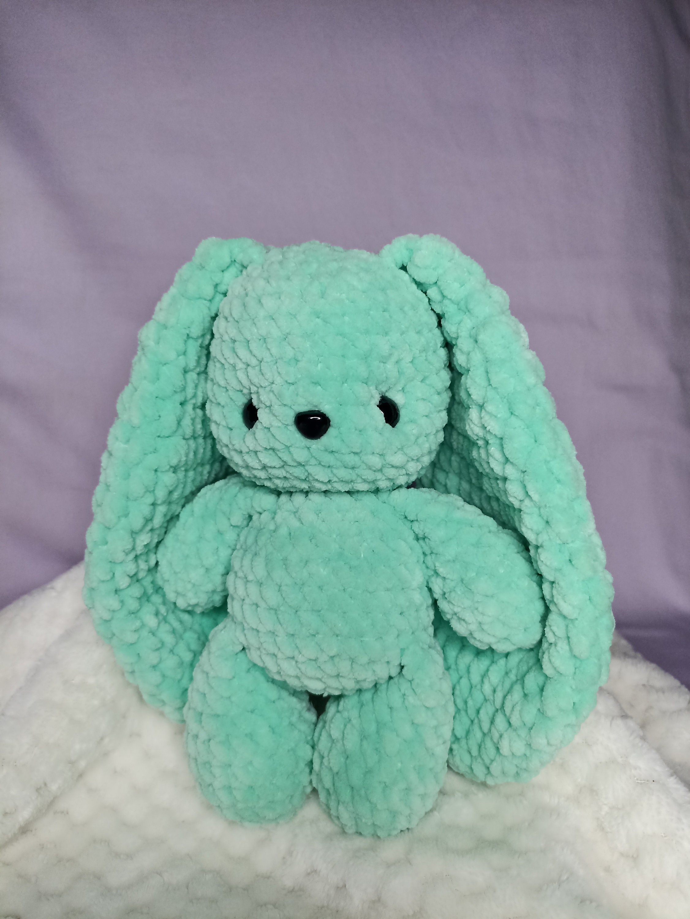 Soft Crochet Rabbit Plush Bunny Amigurumi Gift - Etsy