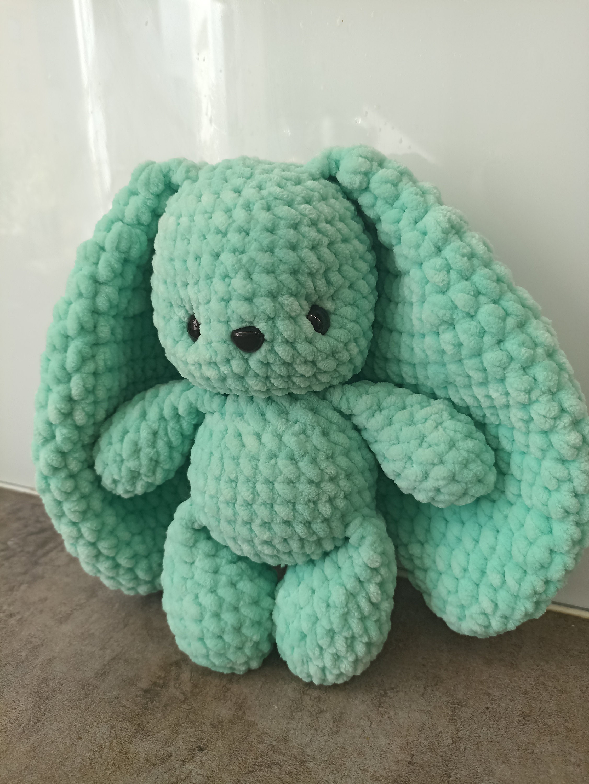 Soft Crochet Rabbit Plush Bunny Amigurumi Gift - Etsy