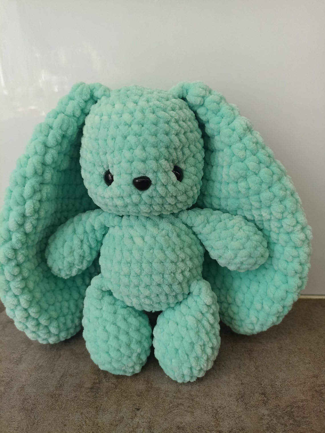 Soft Crochet Rabbit Plush Bunny Amigurumi Gift - Etsy