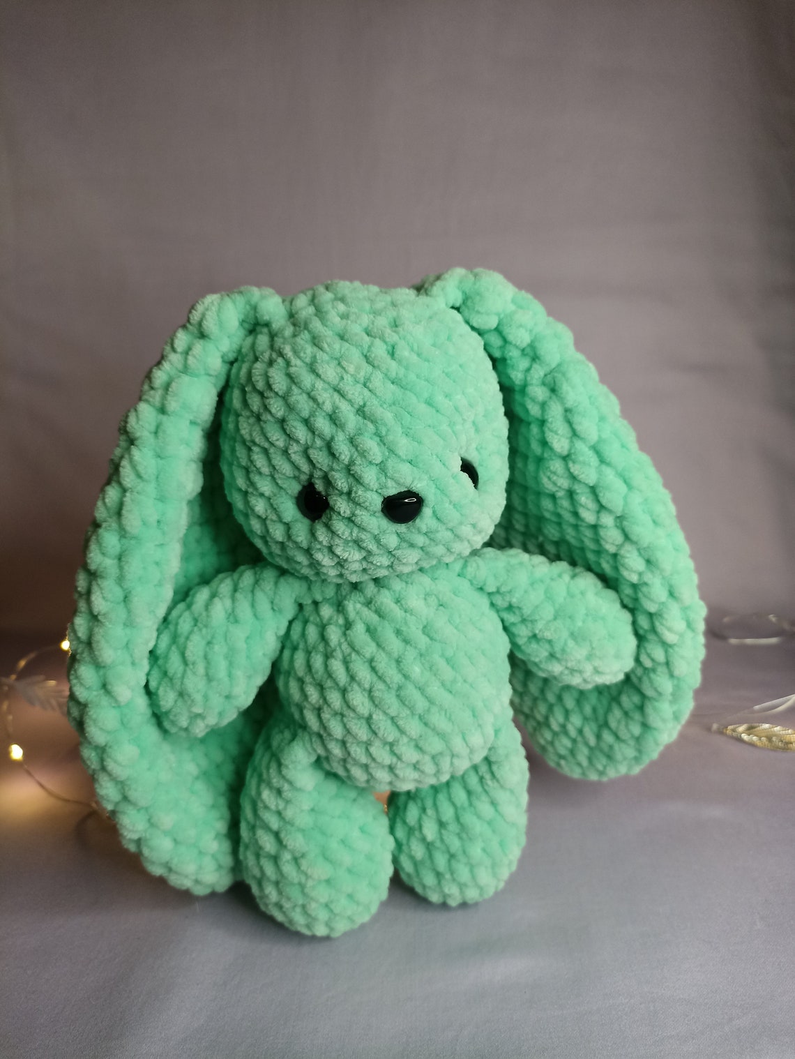 Soft Crochet Rabbit Plush Bunny Amigurumi Gift - Etsy