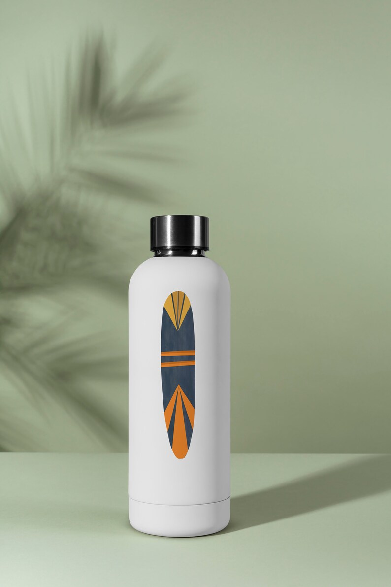 Surf Sticker for Van, Water Bottle, Tumbler, Laptop, Surfboard Car ...