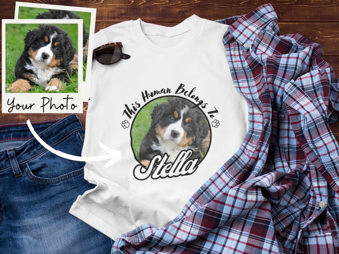 Custom Pet Shirt With Photo, Custom Dog Shirt, Custom Pet Shirt, Dog ...