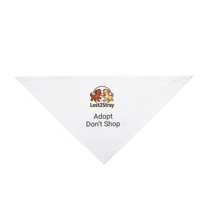 Adopt Me Pet Bandana | Dog Bandana for Adopted Dogs, Gift for Pet ...