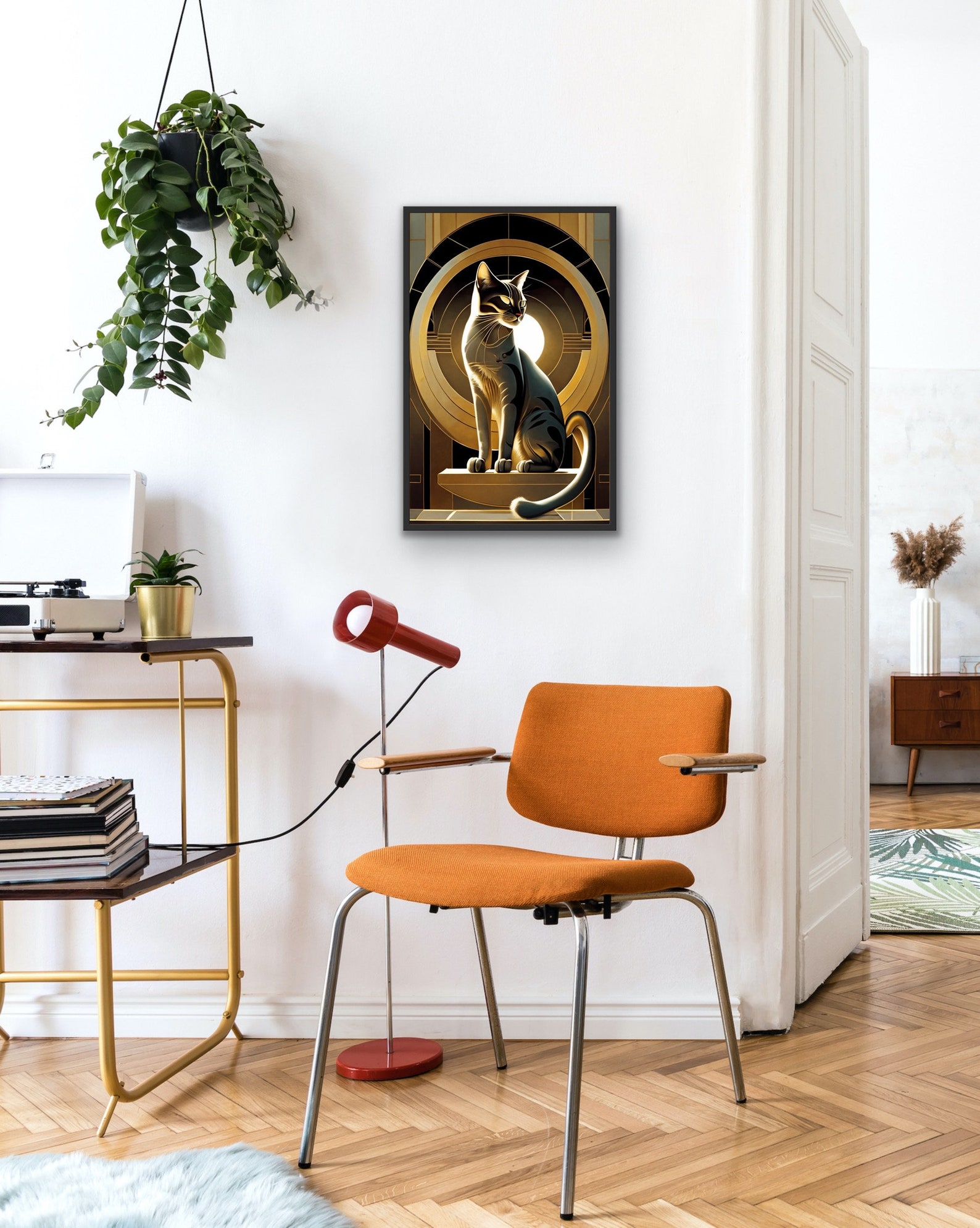 Art Dec Cat V.5 - Etsy