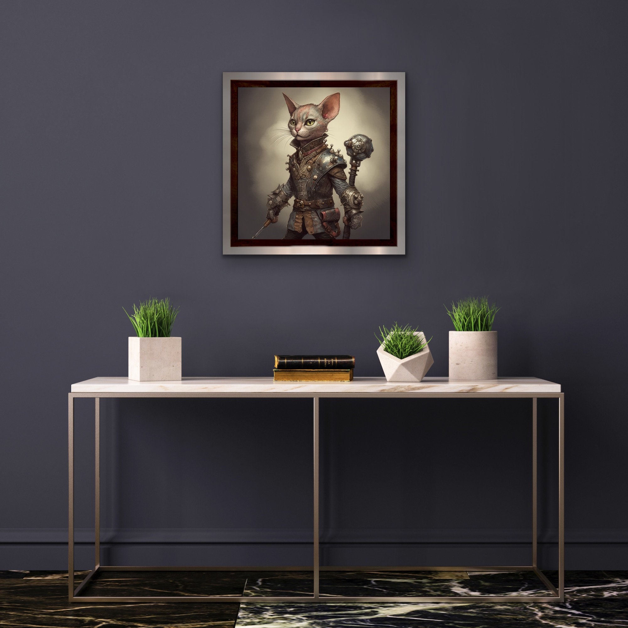 Harry the Steampunk Battle Cat - Etsy