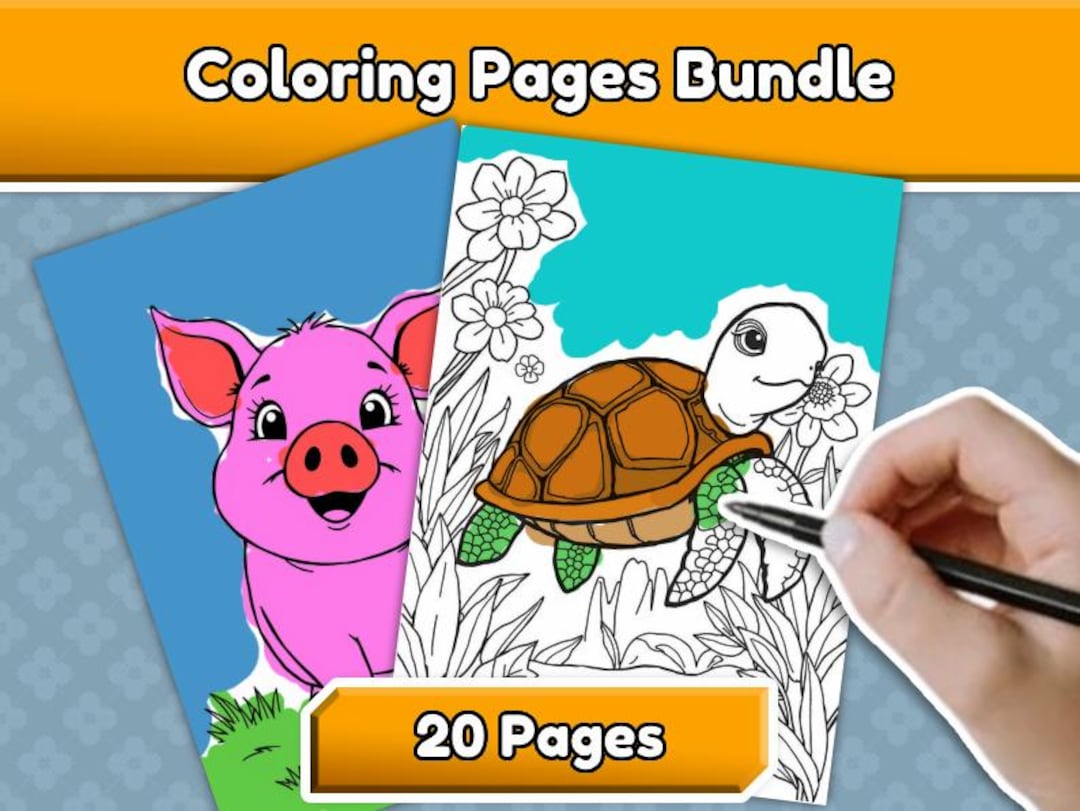 20 Printable Homeschool Coloring Pages for Kids Toddlers Preschoolers ...