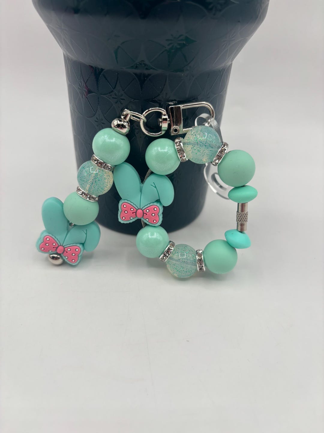 Stanley Accessories, Easter Bunny Ears Cup Charms Handle Bracelets ...