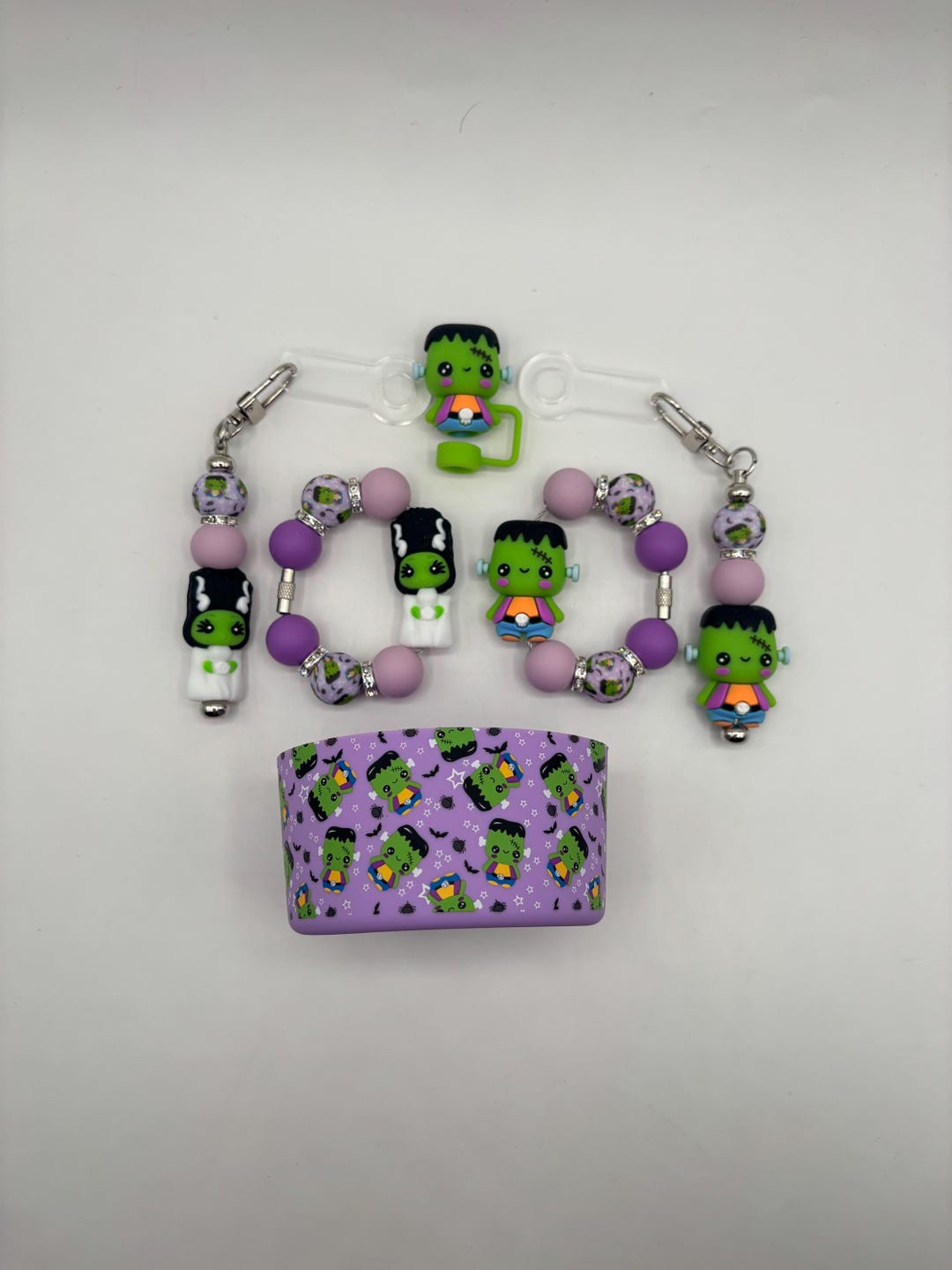 Stanley Cup Accessories, Handle Bracelets, Straw Dangles Toppers ...