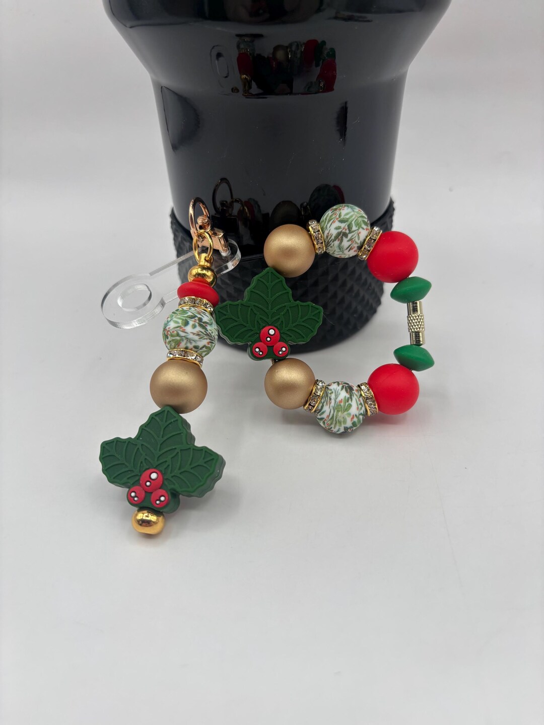 Stanley Accessories, Mistletoe Twist Cup Handle Bracelet Charms, Straw ...
