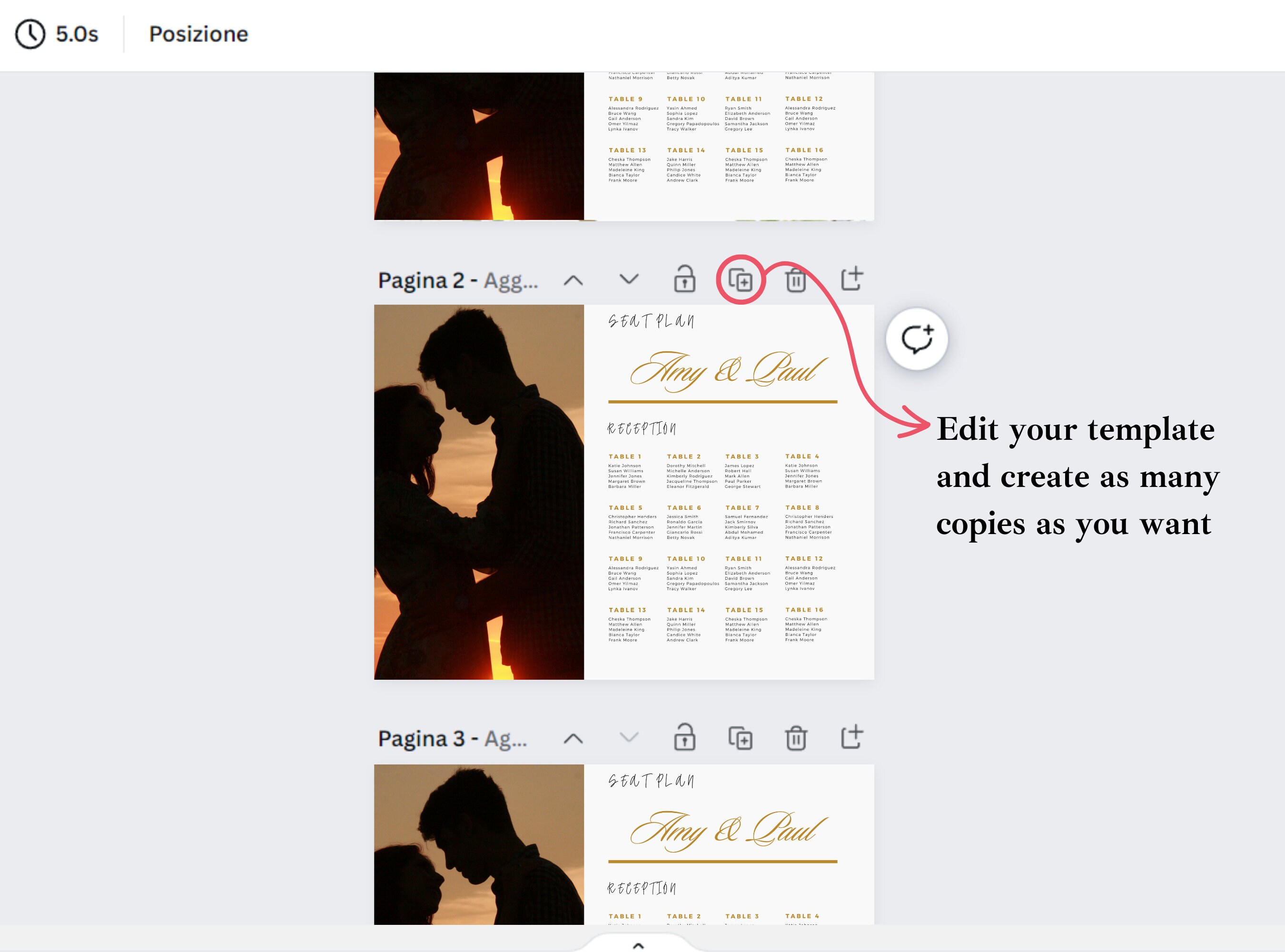 Stylized Wedding Seating Chart Printable Wedding Seating Chart Template ...