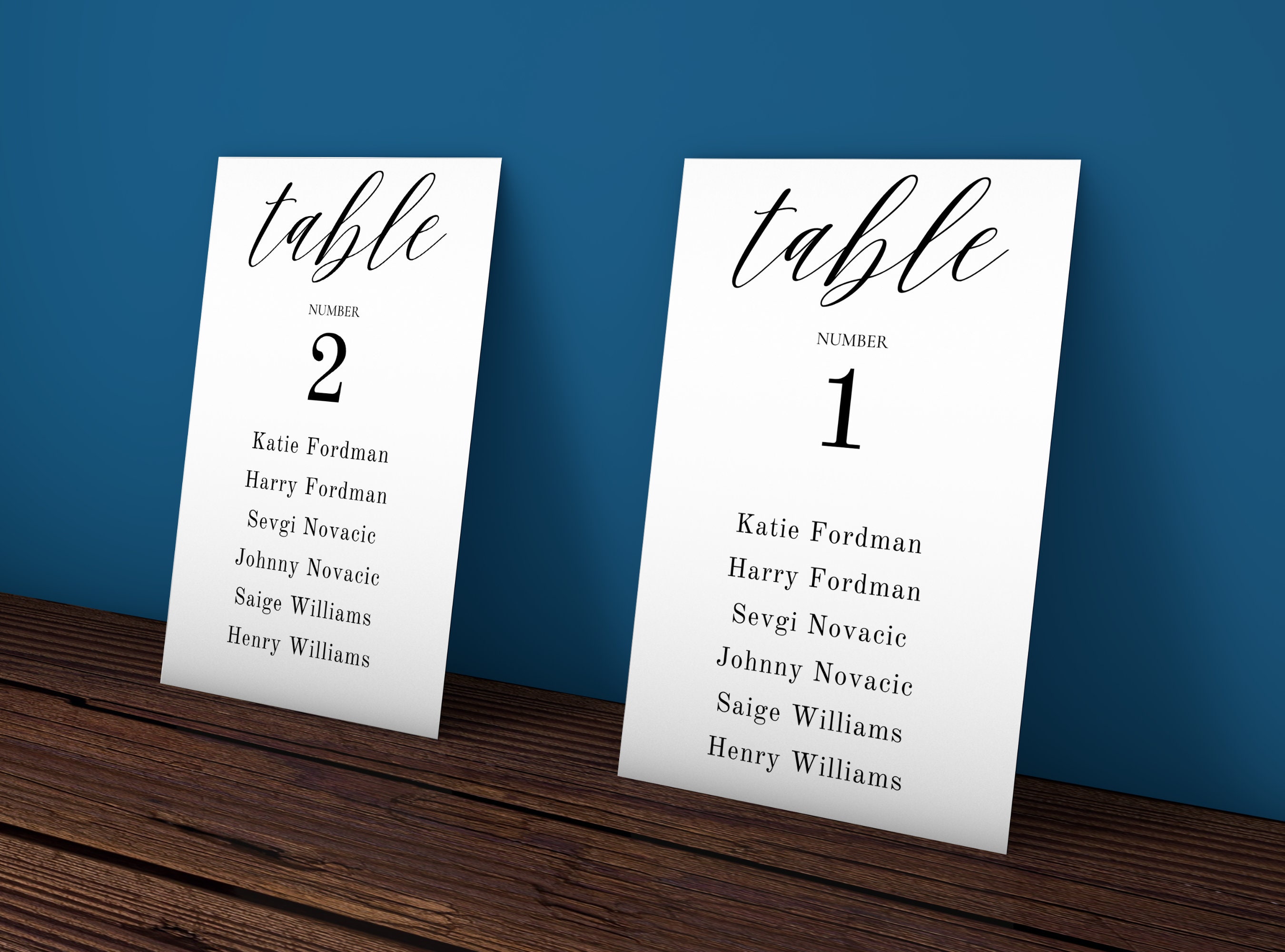 Minimal Wedding Seating Chart Printable Wedding Seating Chart Template ...