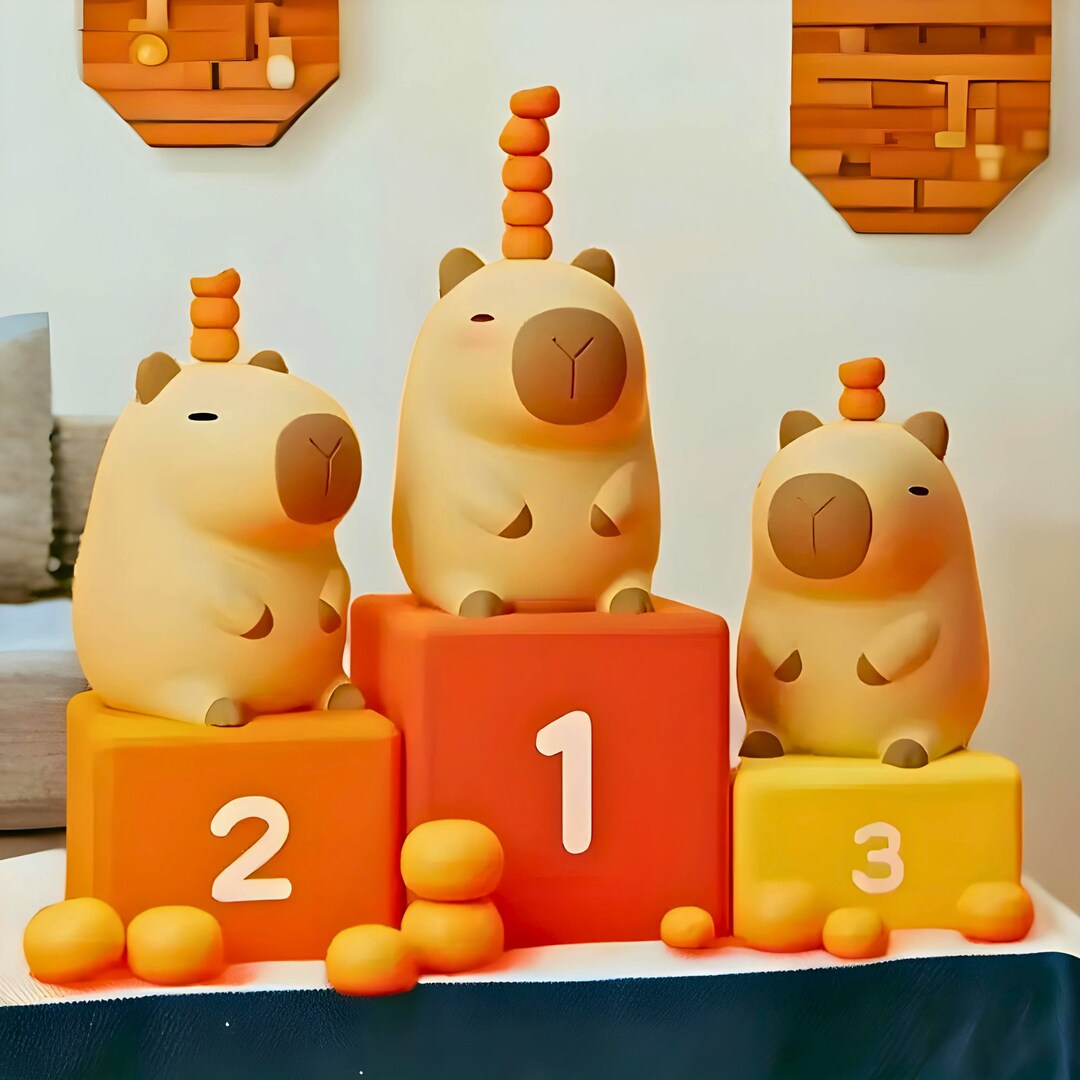 Capybara Bedside Lamp Capybara Night Light Capybara Silicone Lamp Kids ...