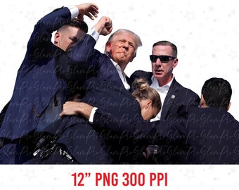Trump Fight Png, Trump 2024 Png, Trump Shot Png, Trump Shooting Png ...