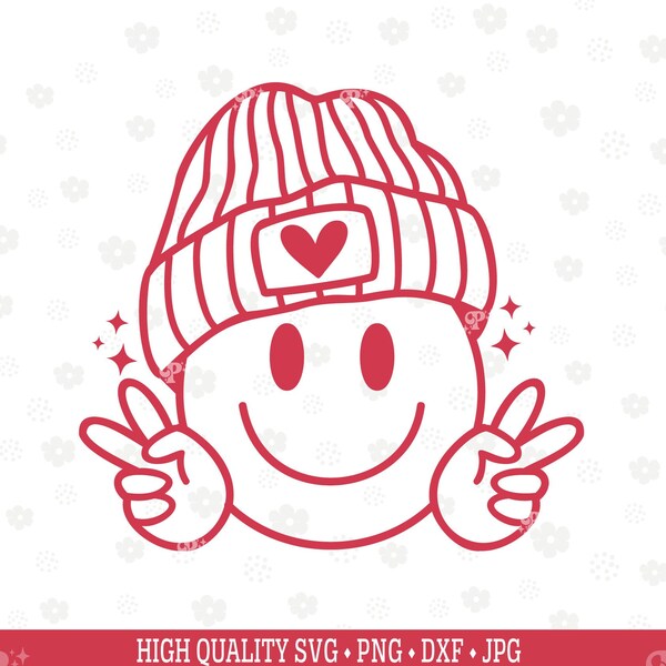Smiley Face Svg - Etsy