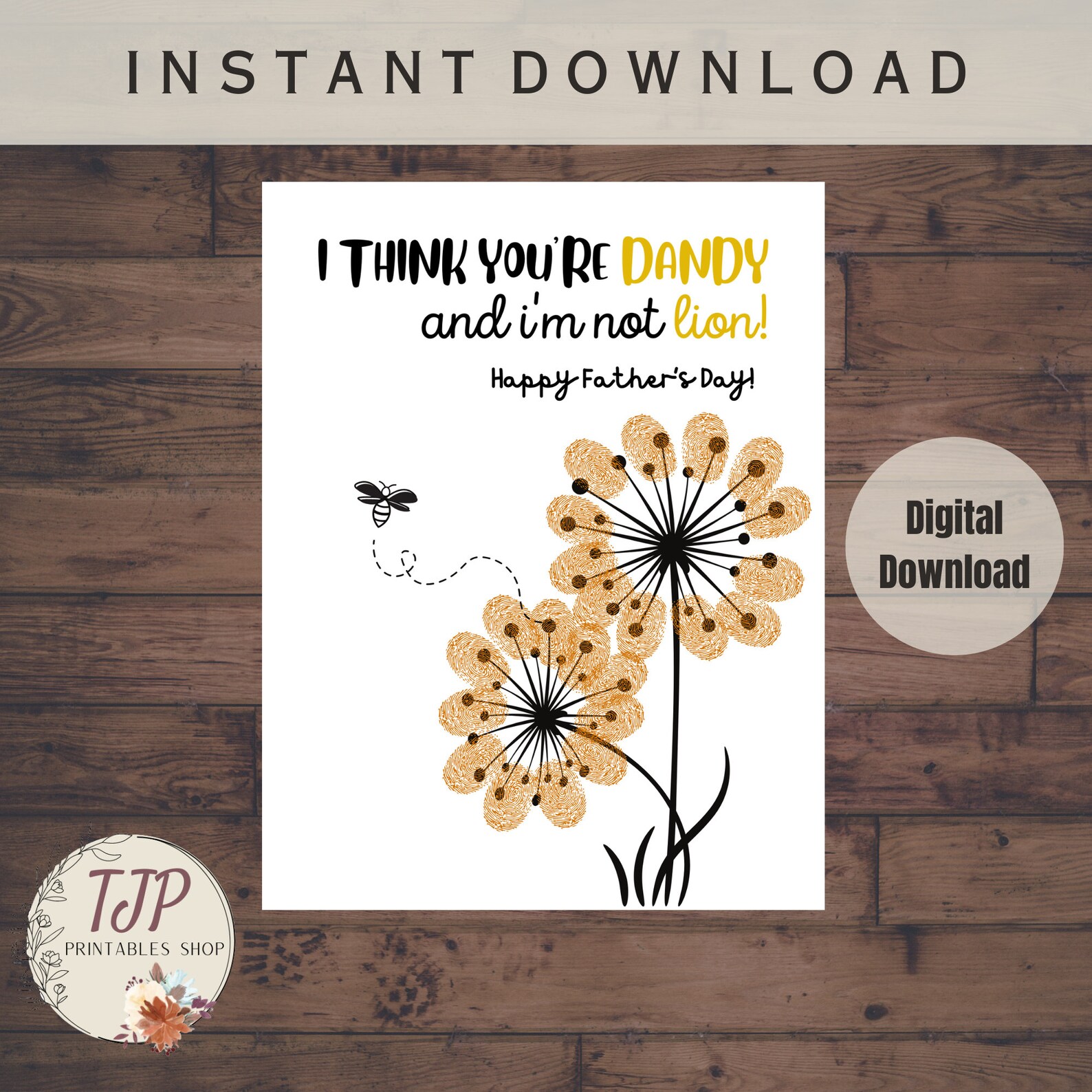 Fathers Day Gift for Fathers Day From Son Fingerprint Craft Fingerprint ...