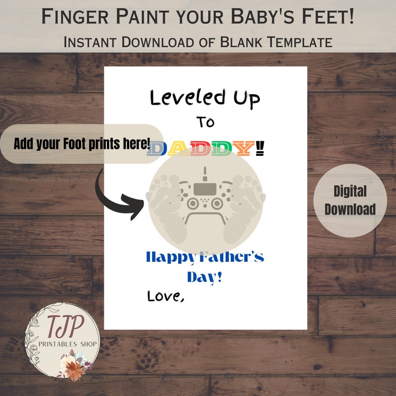 First Fathers Day Footprint Art, Footprint Art, Fathers Day Craft ...
