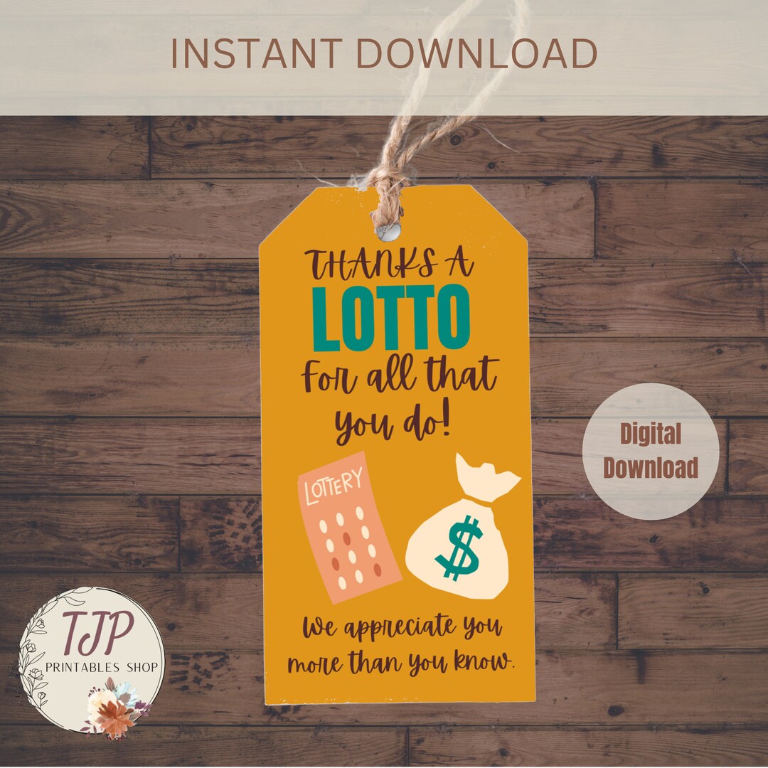 Teacher Appreciation TAGS, Teacher Thank You Gift TAG, End of School ...