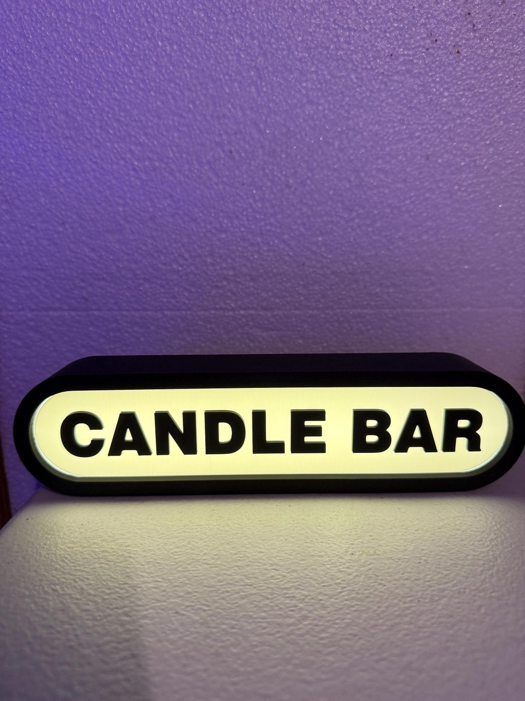 Personalized USB Light Box Desk Lamp - 5V LED Lightbox - Your Own Text ...