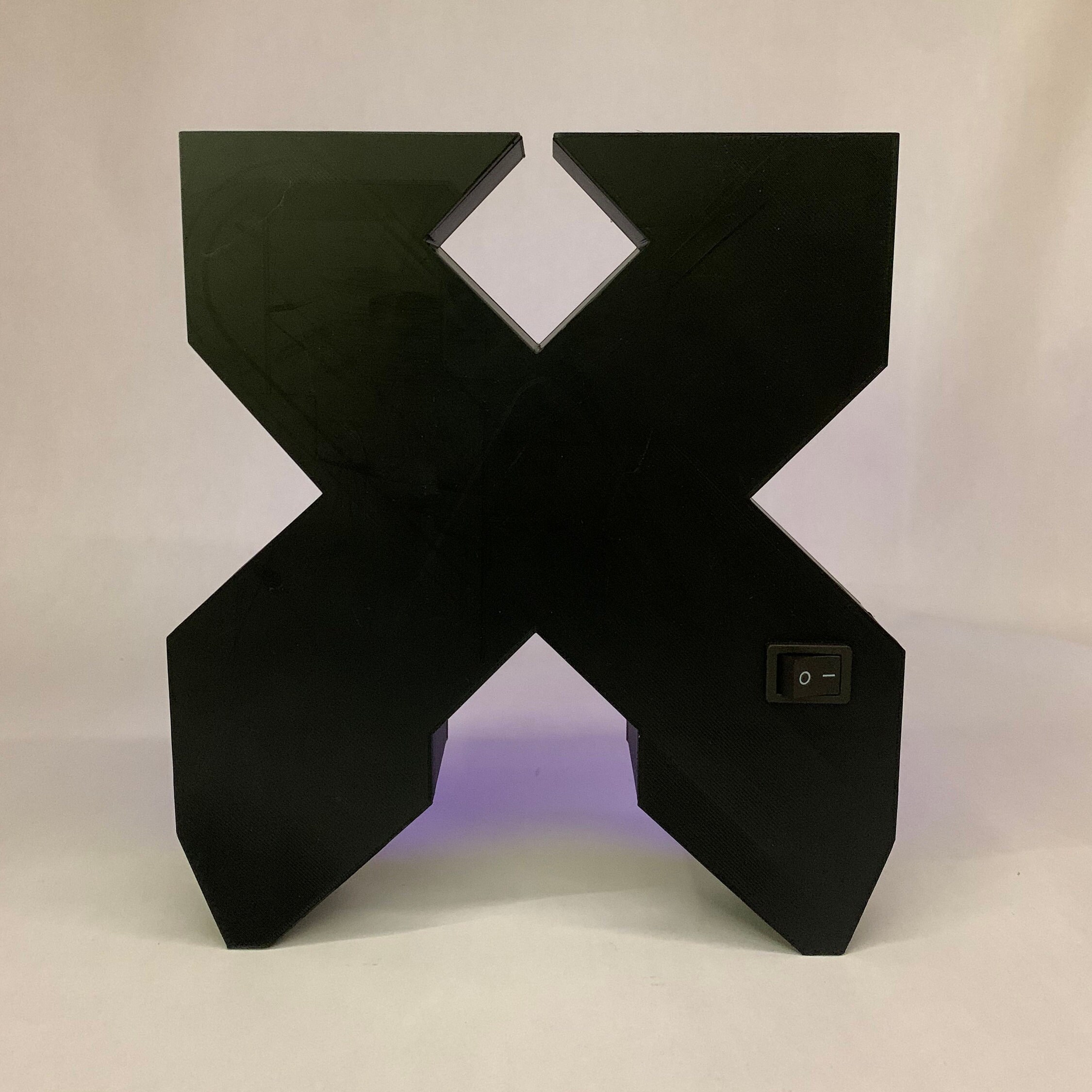 X Rave Totem/rgb LED Lamp With Remote and Wall Mount USBC Rechargeable ...