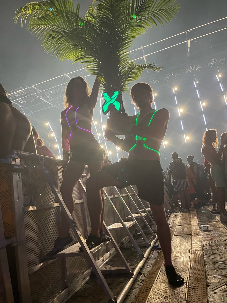 X Rave Totem/rgb LED Lamp With Remote and Wall Mount USBC Rechargeable ...