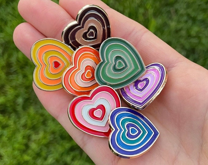 Christian Heart Pin Buttons Pin Badge Christian Gift Christian ...