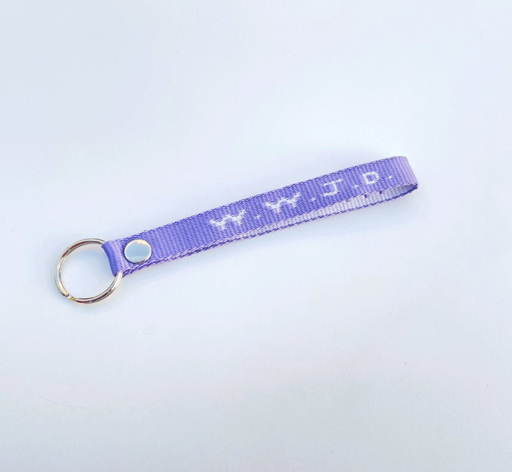 WWJD Keychain Wristlet Aesthetic Keychain WWJD Key Chain for - Etsy