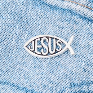 Christian Pin Buttons Pin Badge Christian Gift Christian Accessories ...