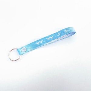 WWJD Keychain Wristlet Aesthetic Keychain WWJD Key Chain for Women Key ...