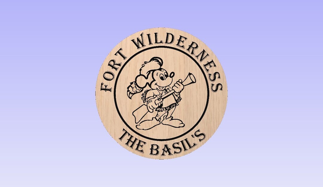 Fort Wilderness Camping Sign - Etsy