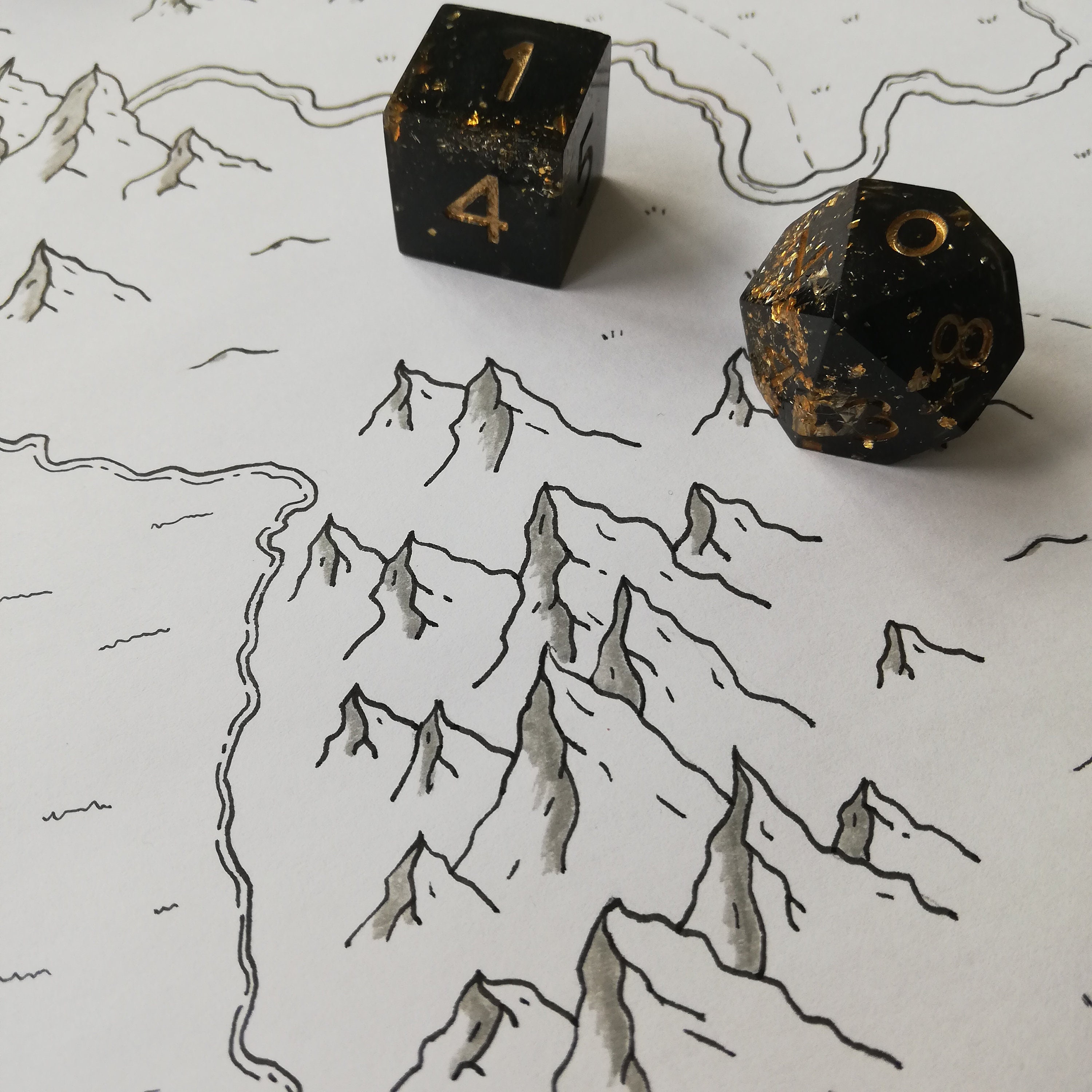 City on a Lake, Map for Dungeons and Dragons, Pathfinder, Fantasy RPG ...