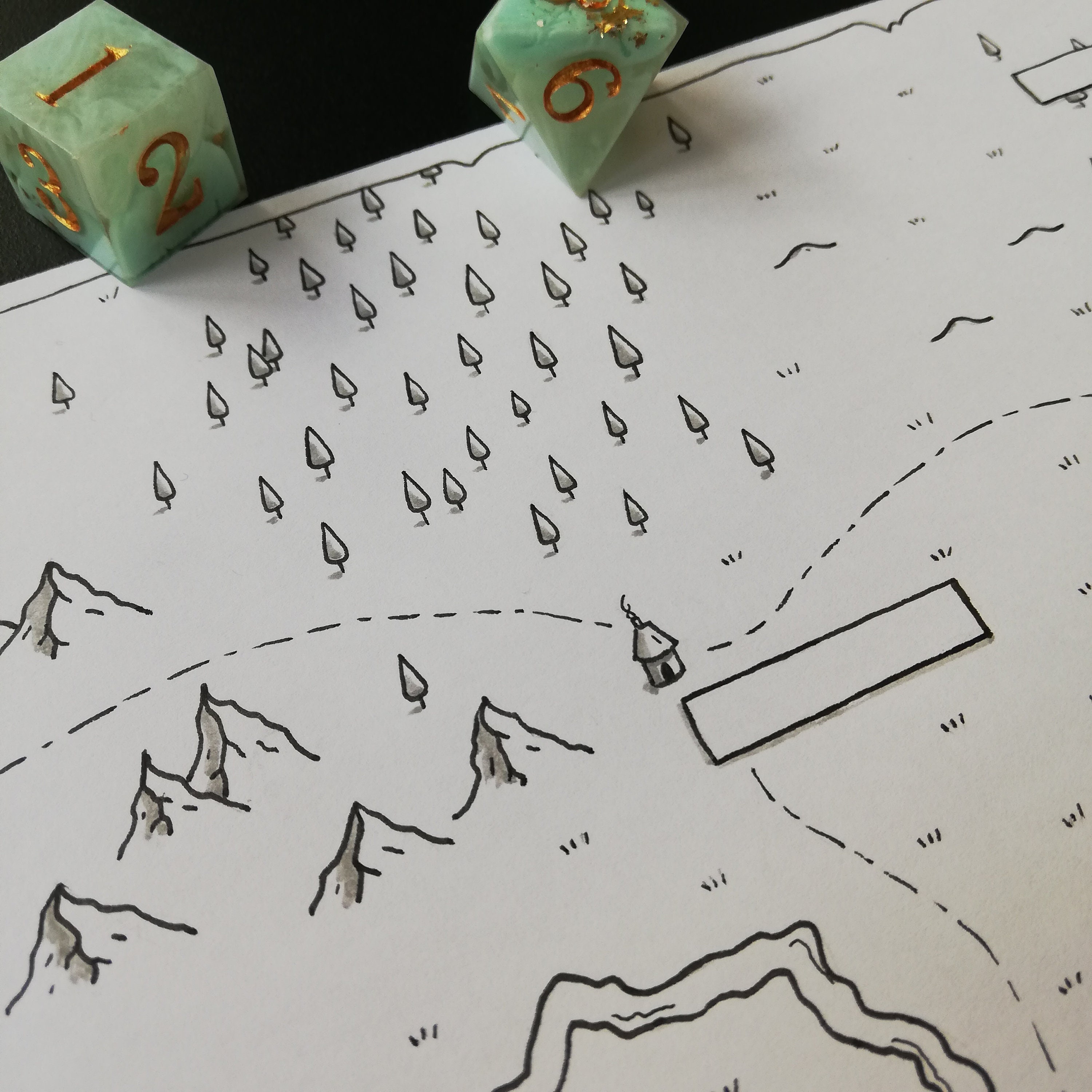 City on a Lake, Map for Dungeons and Dragons, Pathfinder, Fantasy RPG ...