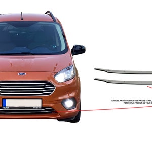 For Ford COURİER 2018 to 2023 Choreme Front Trim Frame - Etsy