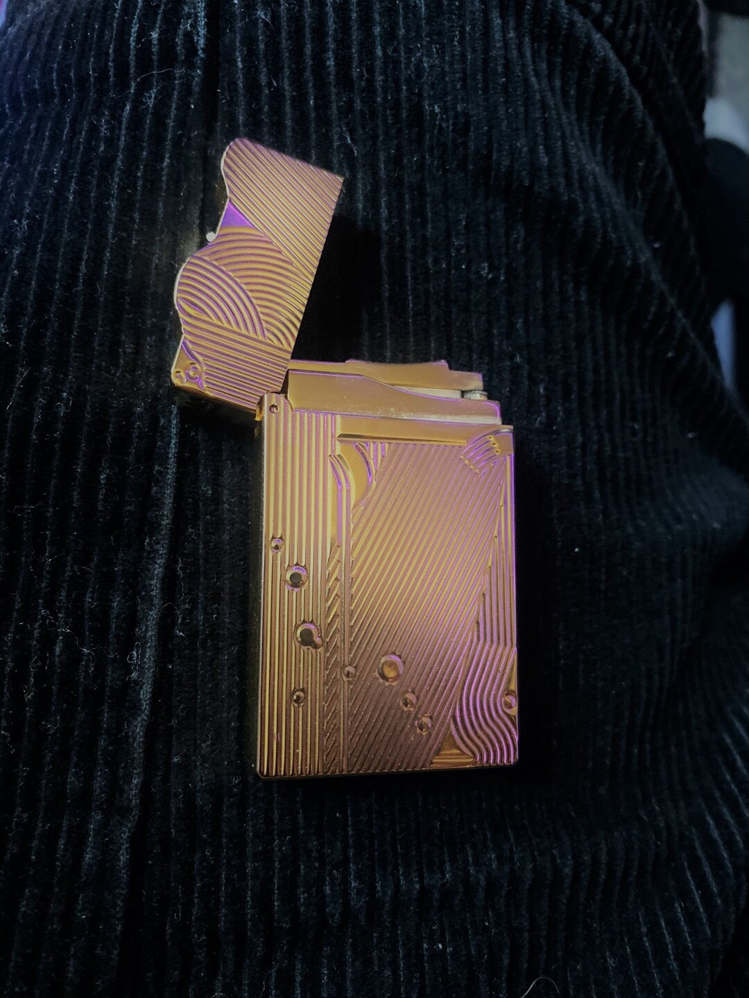 Buy One Piece Sanji Cosplay Sanji Lighter Gold Lighter Dupont Online in ...